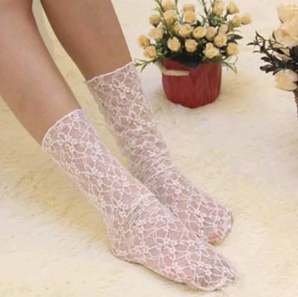 Accessories | New White Lace Socks | Poshmark